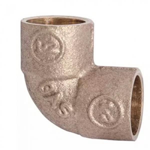 BRONCE CODO SO SO 1" | FERRETERIA FIERROMAT SPA