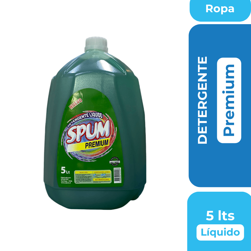 Detergente Liquido Premium 5lts. Spum | Limpioteca
