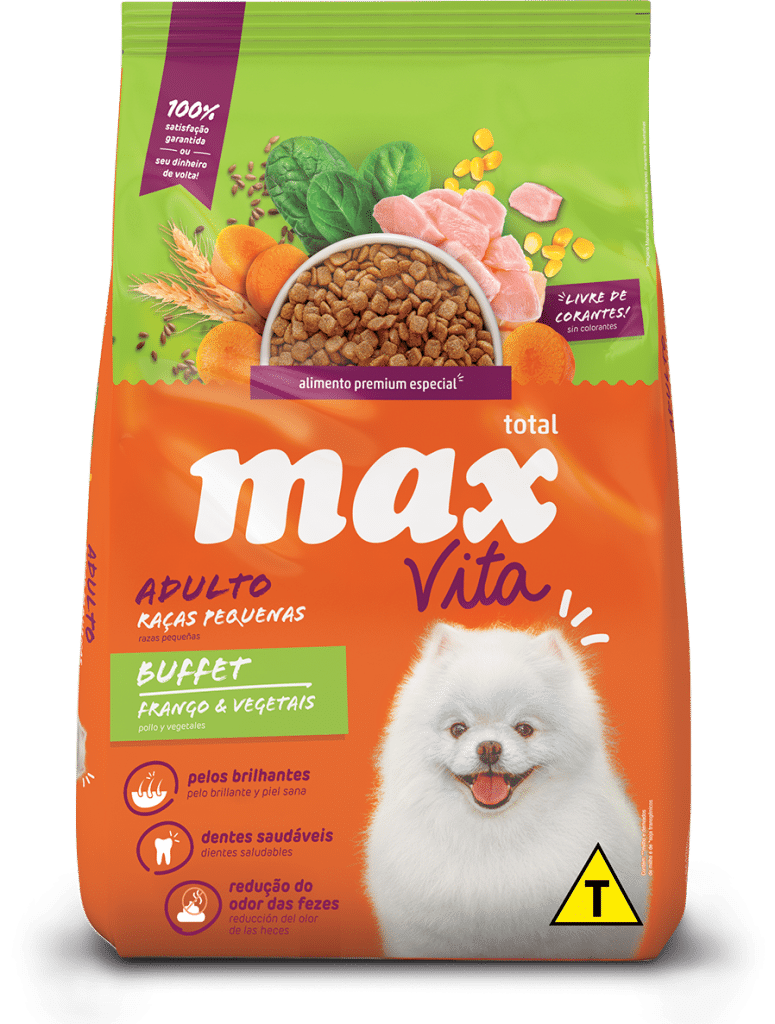 MAX VITA ADULTO BUFFET RAZAS PEQUEÑAS POLLO Y VERDURAS - 3kg | Brisa ...