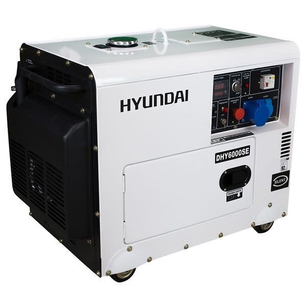 Generador diesel encapsulado trifasico 5.0KW DHY6000SE3 Hyundai | RPF ...