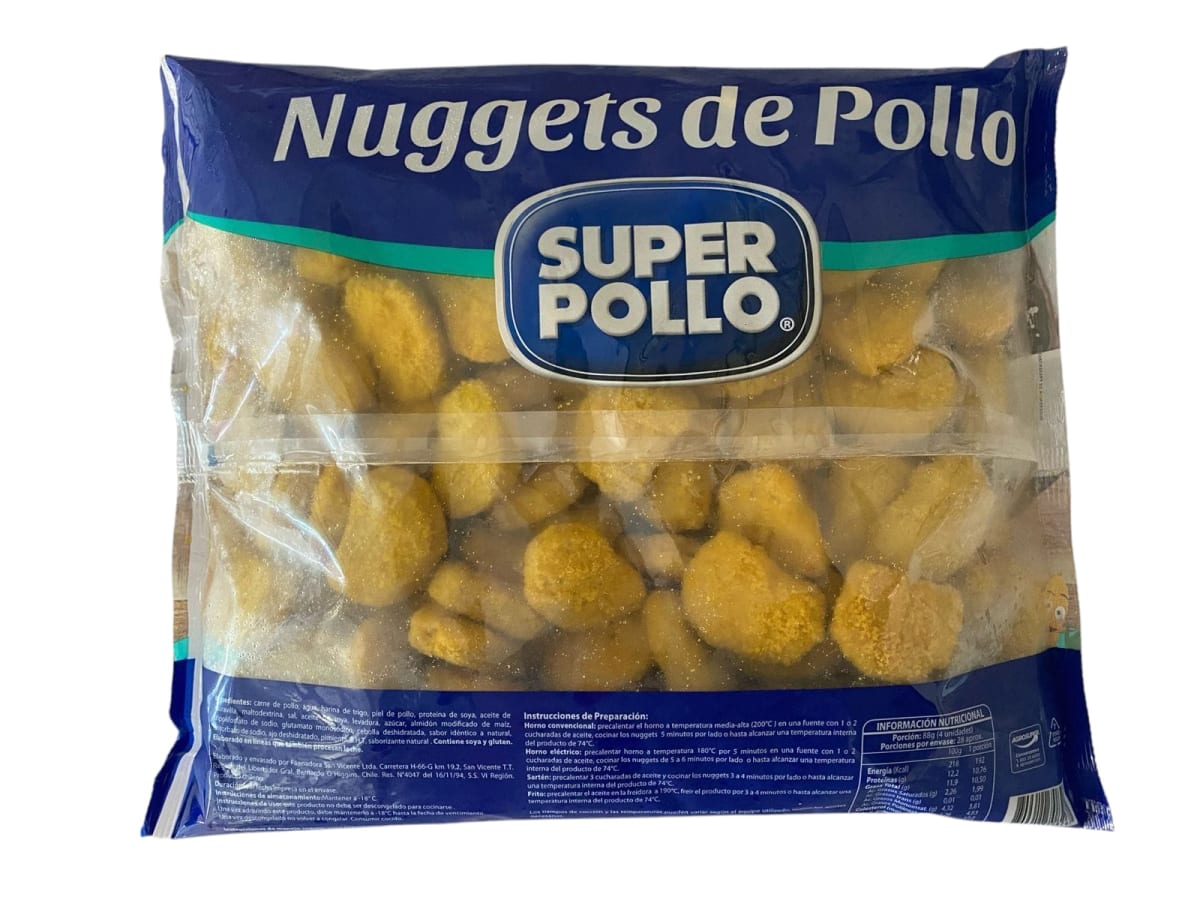 Nuggets de Pollo Super Pollo Bolsa 2,5kg | Productos al mayor para ...