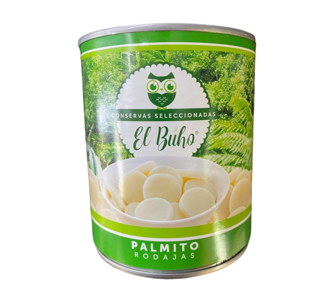 Palmitos en Rodajas El Buho Tarro 800 Gr | Productos al mayor para ...
