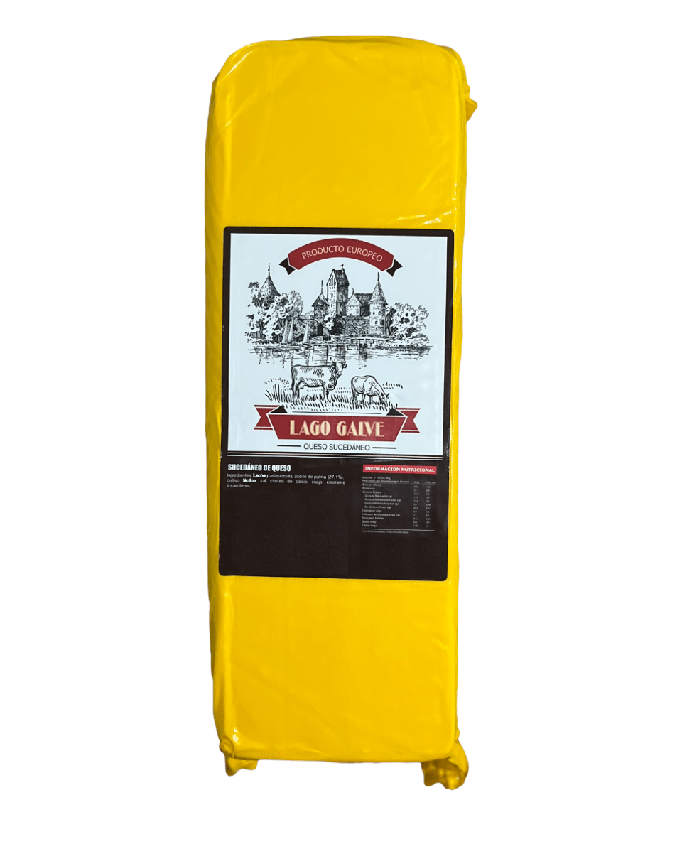 Queso Gauda Sucedáneo Lago Galves Barra 3,45 kg aprox | Productos al ...