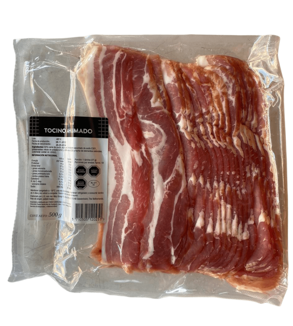 Tocino | Productos al mayor para pizzerías en Santiago | Distribuidora GK