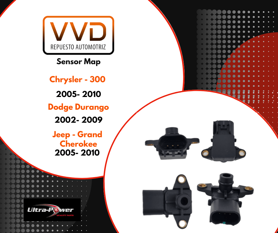 SENSOR MAP CHRYSLER 300 2005/2010 DODGE DURANGO 2002/2009 JEEP GRAND CHEROKEE 2005/2010 ...