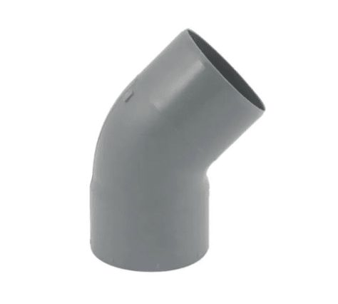 CODO PVC SANITARIO 45° x 75mm | GALED - Ferretería y construcción