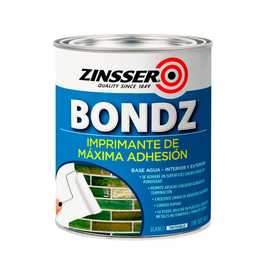 ZINSSER BONDZ PRIMER BLANCO MATE | DOCTOR OBRA