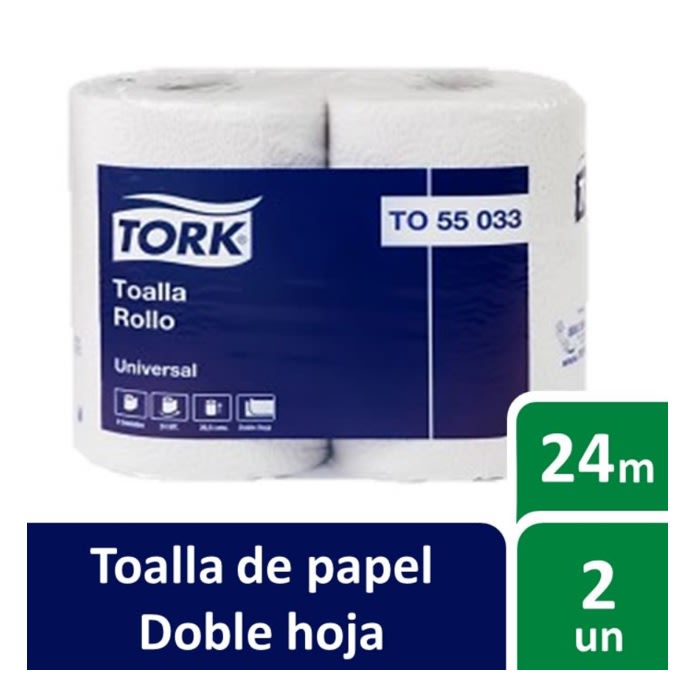 Toalla Tork 2 Unidades, 24 Metros | PRO AHORRO