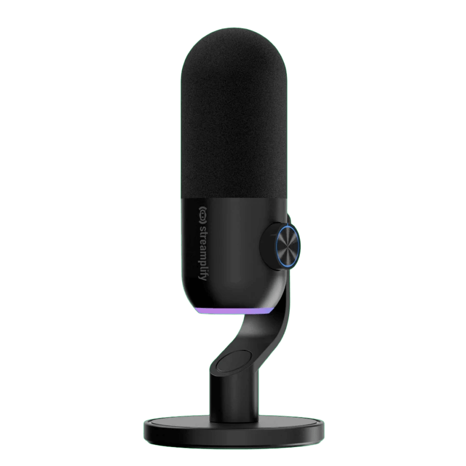 MICROFONO STREAMPLIFY MIC MINI-48-RGB USB-A BLACK | Rstore