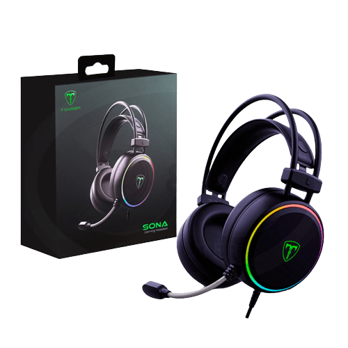AURICULARES T-DAGGER SONA 7.1 NEGRO | Rstore