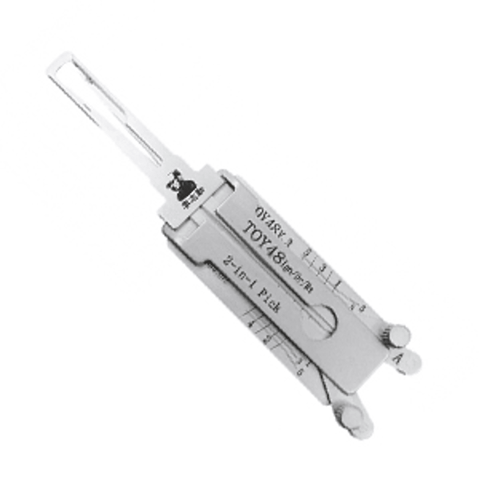 ORIGINAL LISHI - TOY48 Toyota Lexus / 2-in-1 Pick & Decoder / Quad ...