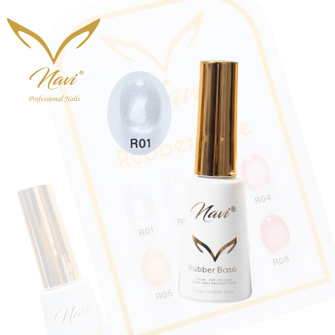 NAVI BASE RUBBER CLEAR 01 | Mundo Belleza