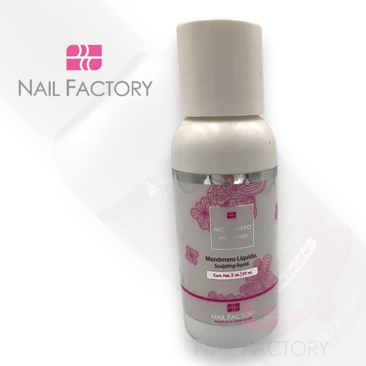NAILS FACTORY MONOMERO 59ML | Mundo Belleza