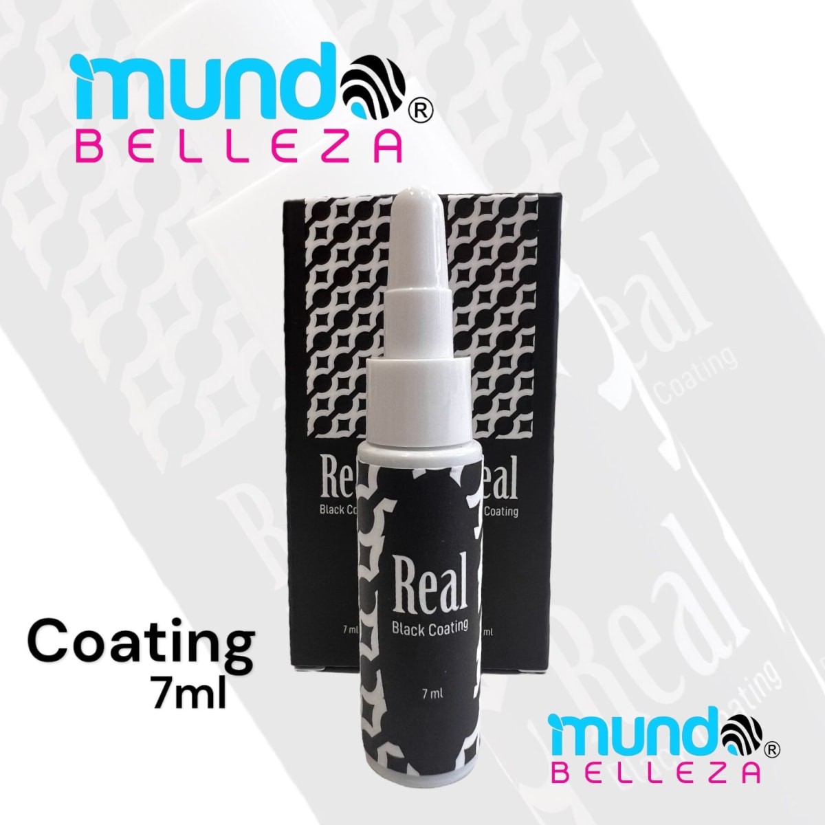 NEICHA COATING REAL BLACK 7 ML | Mundo Belleza