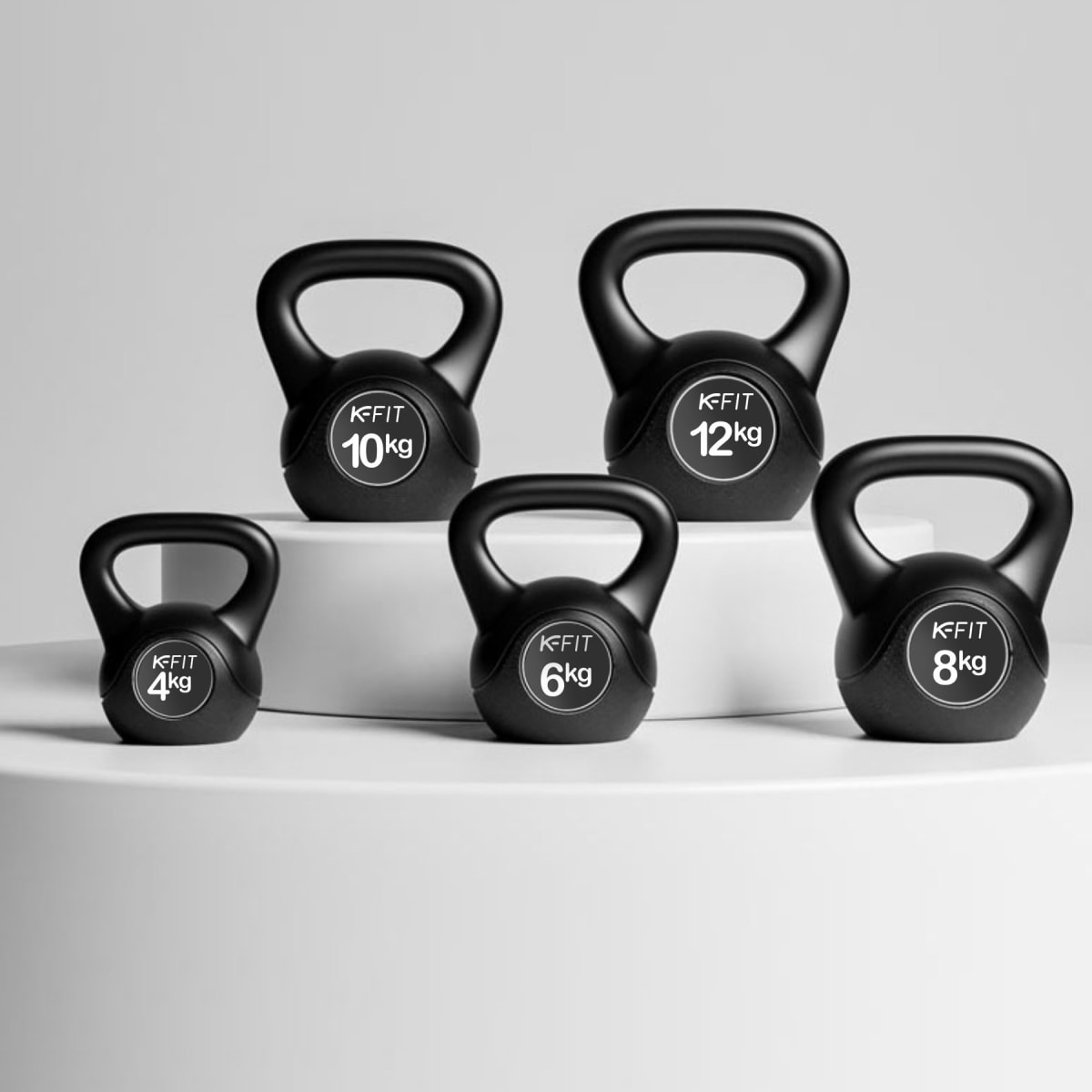 Pesa Rusa Kettlebell 10kg K-FIT | Rebajas - ¡Productos para toda la familia!