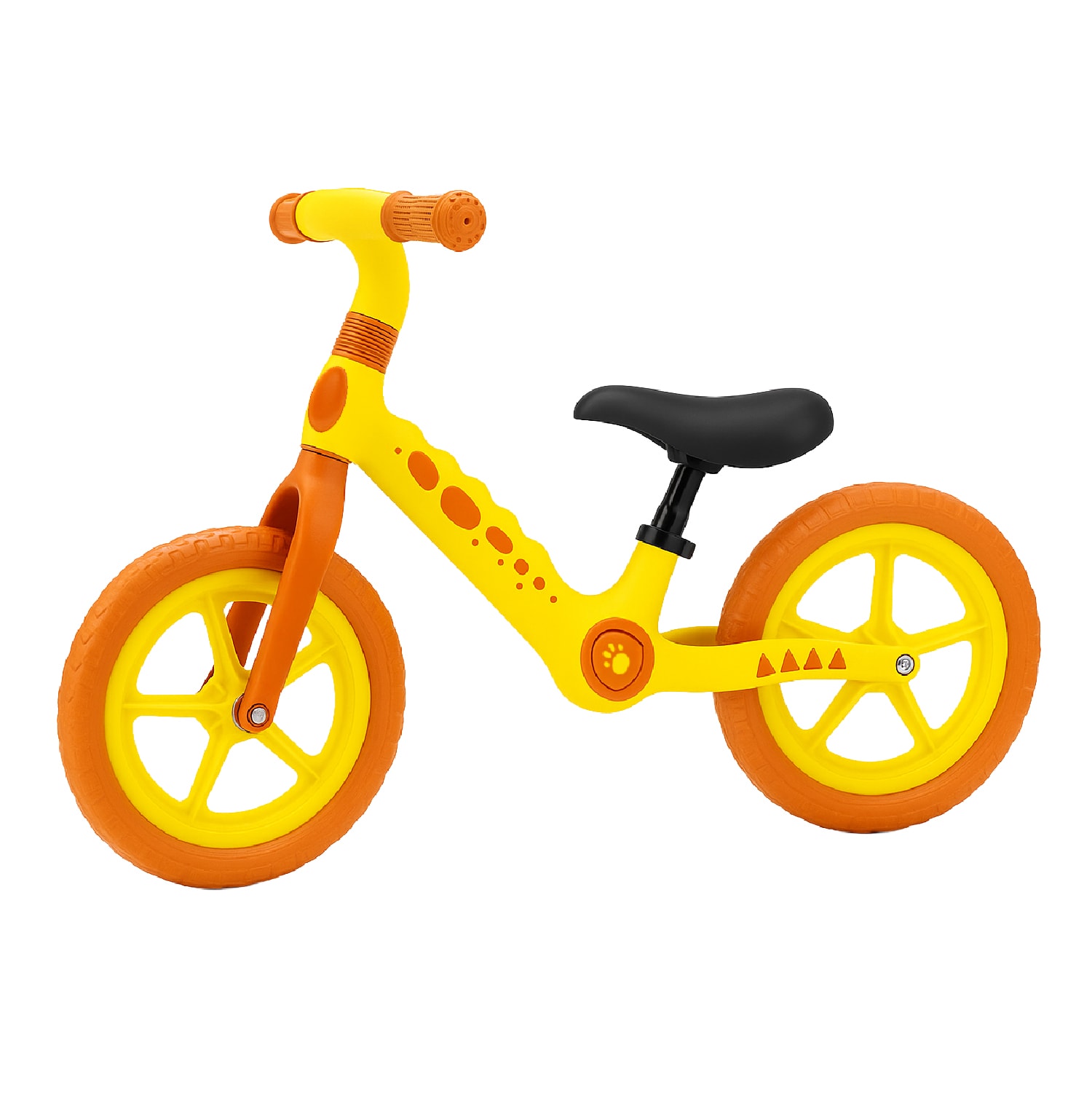 Bicicleta De Equilibrio Infantil Shgat Gira Amarillo Glowup | GlowUp