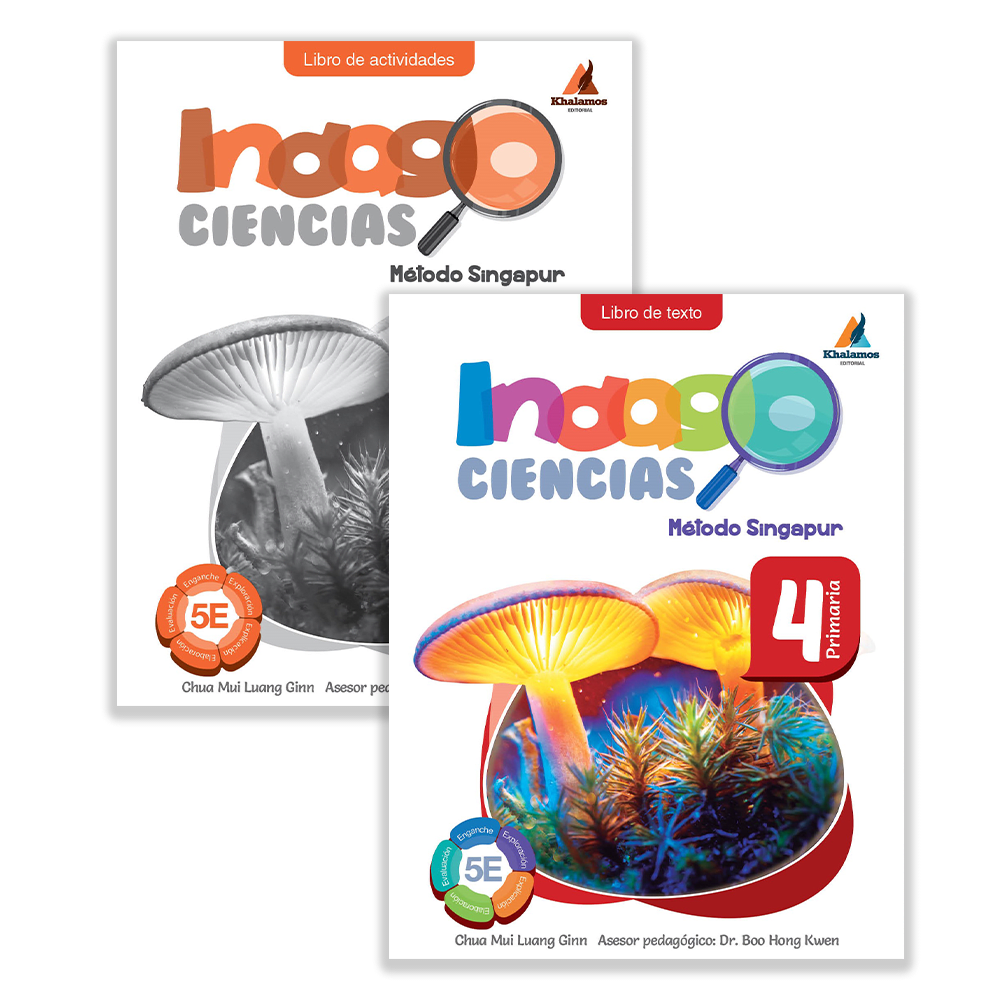 Indago Ciencias - Método Singapur | Útiles Ayllu