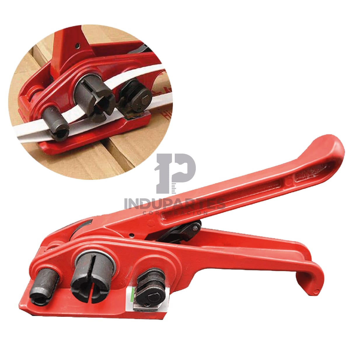 Enzunchadora Manual Para Zuncho Plastico 1/2"- 5/8"- 3/4" | Indupartes Corp