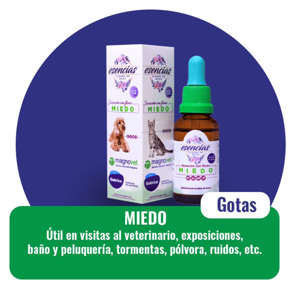 Flores de Bach Miedo gotas 30 ml | Patas y Colitas