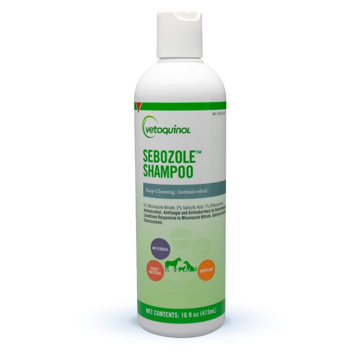 Shampoo Sebozole 16 oz | Patas y Colitas