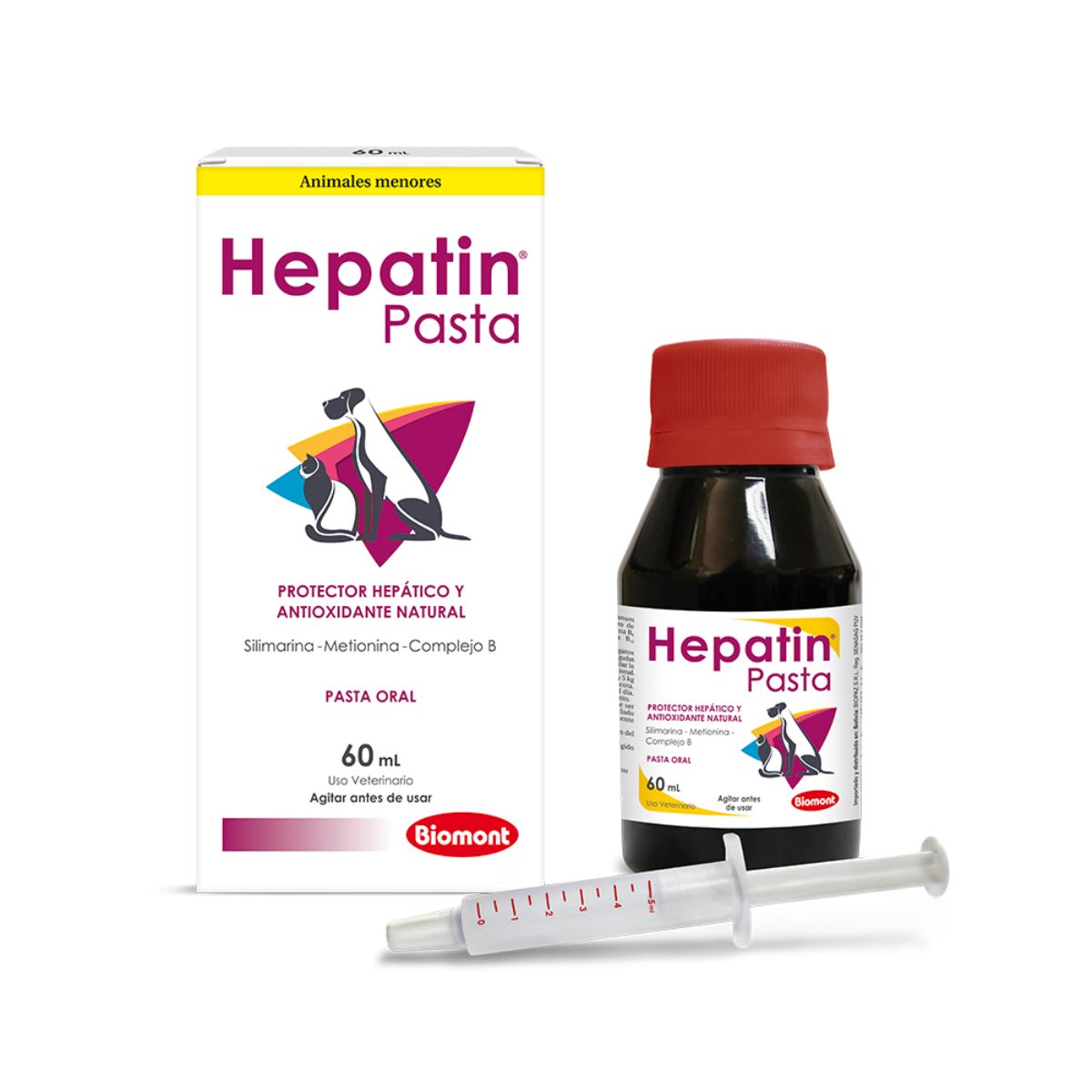 Hepatin pasta 60 ml | Patas y Colitas