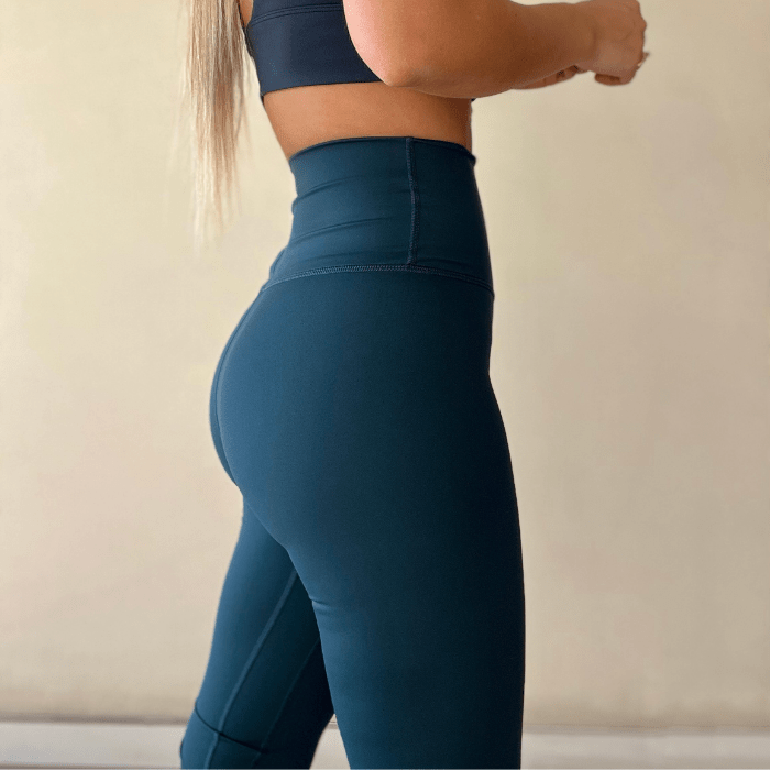 Calza soft Pascal verde petroleo | Pipa active