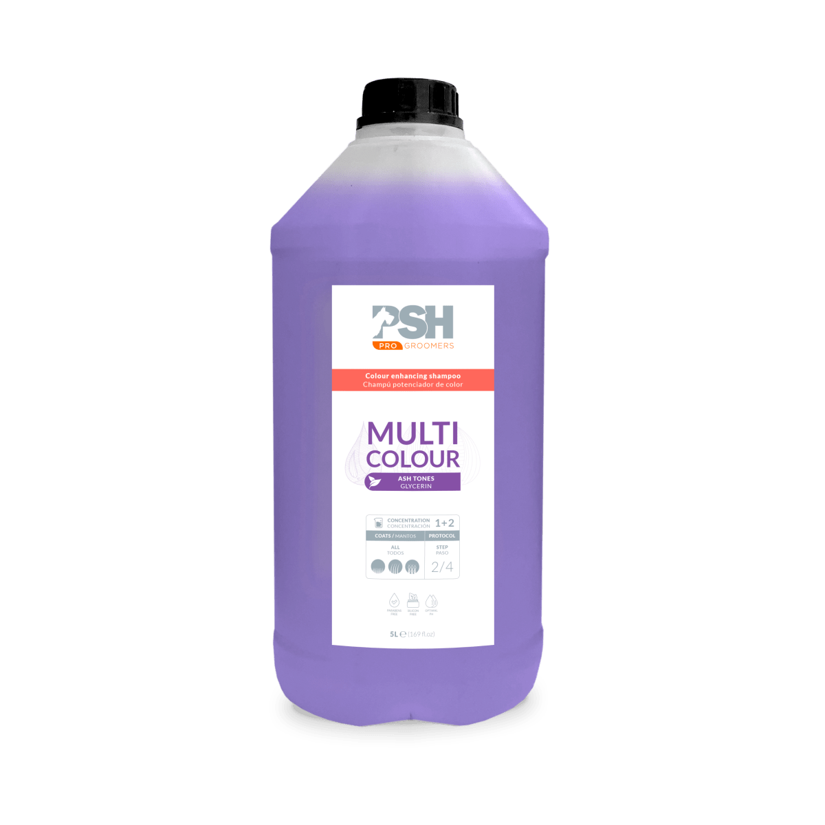 SHAMPOO MULTI COLOUR (POTENCIADOR DE COLOR) | La Casa del Peluquero Canino