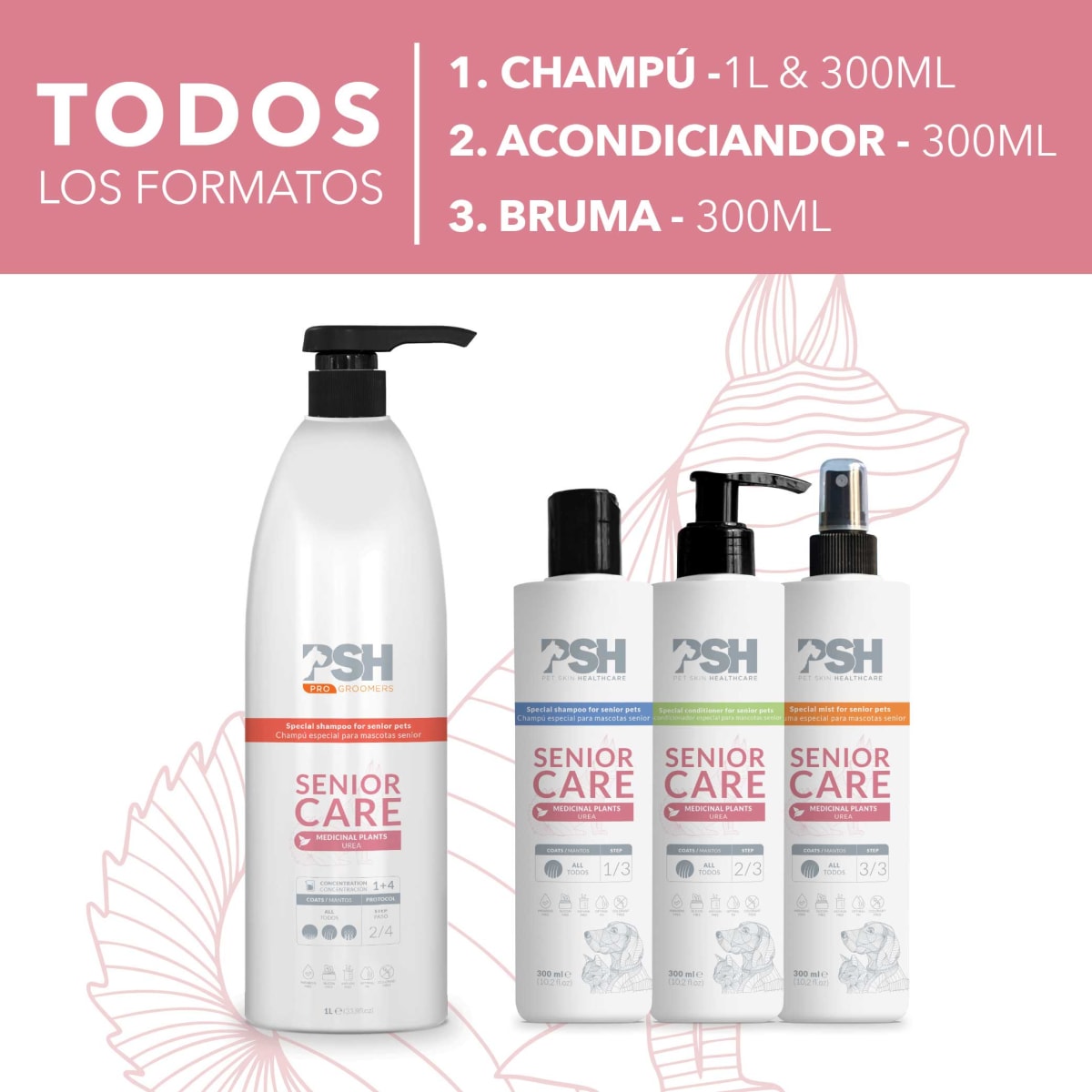 SHAMPOO SENIOR CARE | La Casa del Peluquero Canino