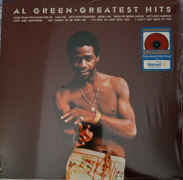 AL GREEN - GREATEST HITS (VINILO WALMART TRANSLUCENT RED VINYL ...
