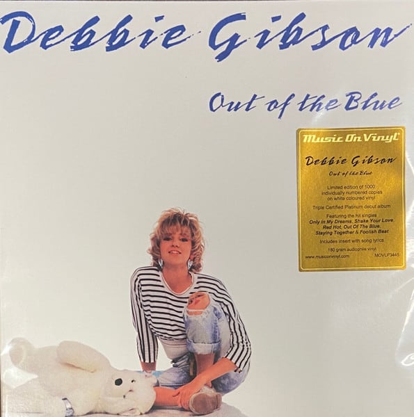 DEBBIE GIBSON - OUT OF THE BLUE (VINILO 180GR COLOR BLANCO) | Nextime ...