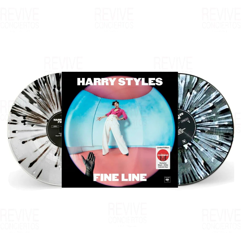 HARRY STYLES - FINE LINE (VINILO TARGET 2LP EXCLUSIVE BLACK + WHITE COLORED) | Nextime Records