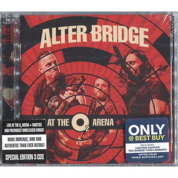 ALTER BRIDGE CD LIVE AT THE O2 ARENA + RARITIES | Nextime Records
