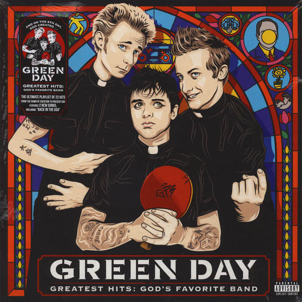 GREEN DAY VINILO GREATEST HITS GODS FAVORITE BAND- 2 LP - | Nextime Records