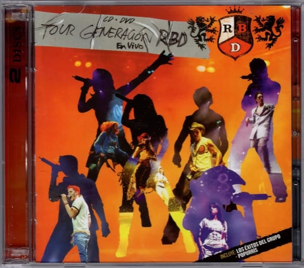 RBD CD TOUR GENERACION EN VIVO CD+DVD | Nextime Records