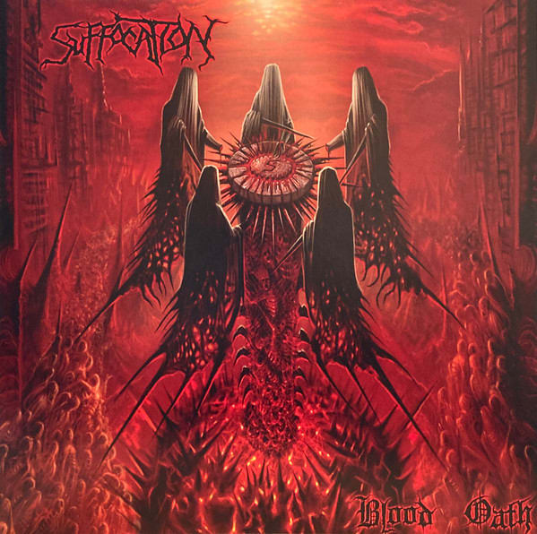 SUFFOCATION VINILO BLOOD OATH - RED BLACK CORONA | Nextime Records