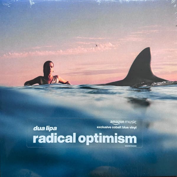DUA LIPA VINILO RADICAL OPTIMISM (Amazon Music) Exclusive cobalt blue ...