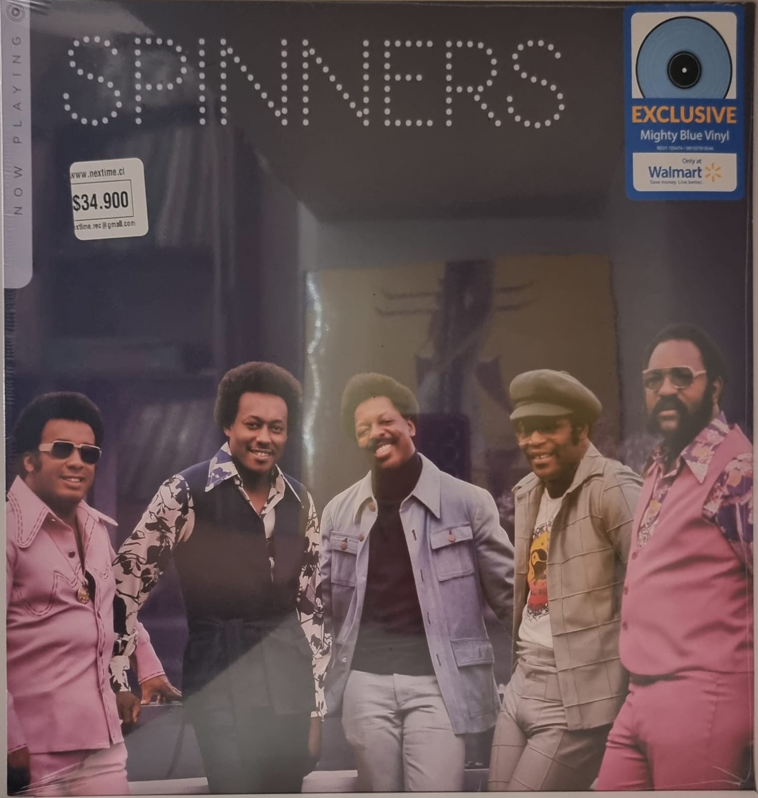 SPINNERS - NOW PLAYING (VINILO WALMART COLOR MIGHTY BLUE) | Nextime Records