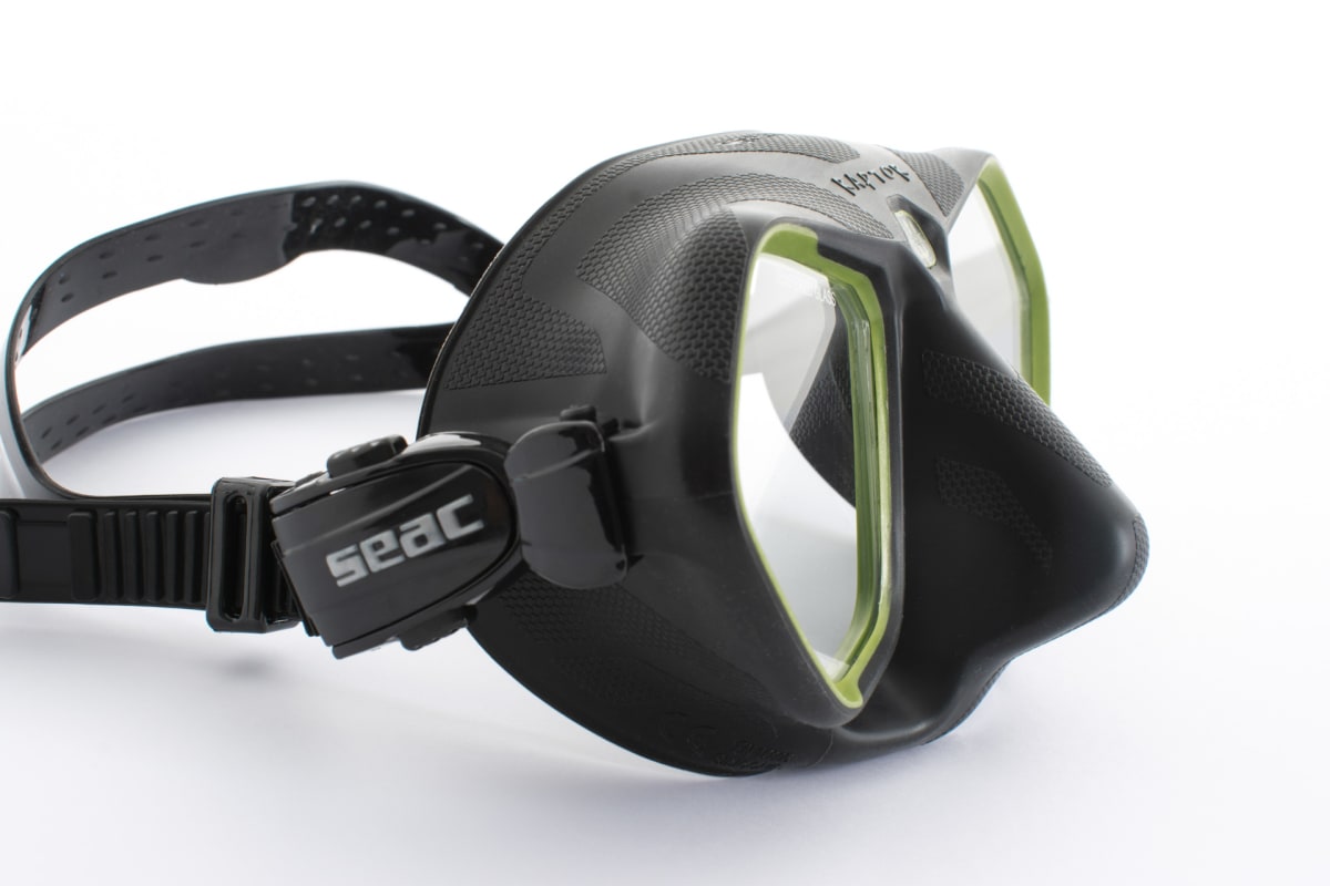 Seac Máscara Raptor / Negro - Verde | Swim Bike Run