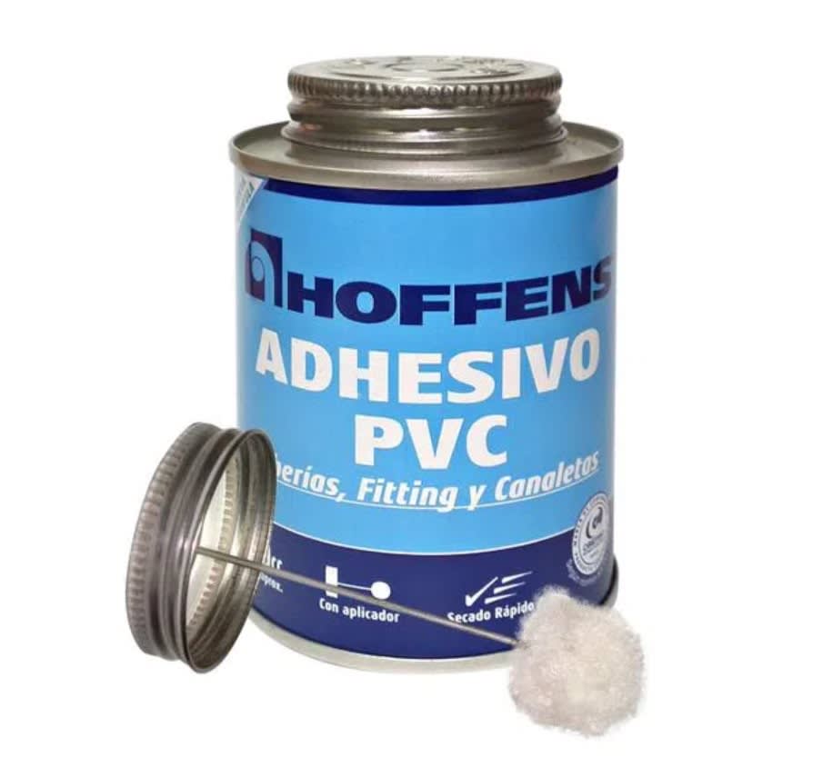 ADHESIVO PVC TARRO 240CC HOFFENS | FERRETERIA LUCAS
