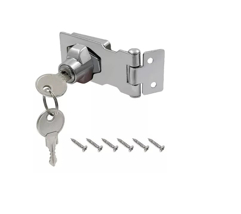 ALDABA CON LLAVE SEG CROMADA 2-1/2 RM E-1701 | FERRETERIA LUCAS