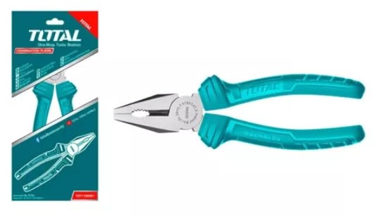 ALICATE UNIVERSAL 8" 200MM TOTAL THT110812 | FERRETERIA LUCAS