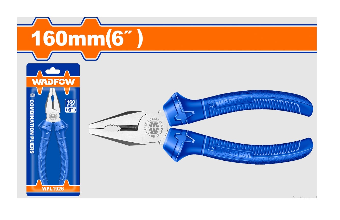 ALICATE UNIVERSAL 6" WADFOW WPL1926 | FERRETERIA LUCAS