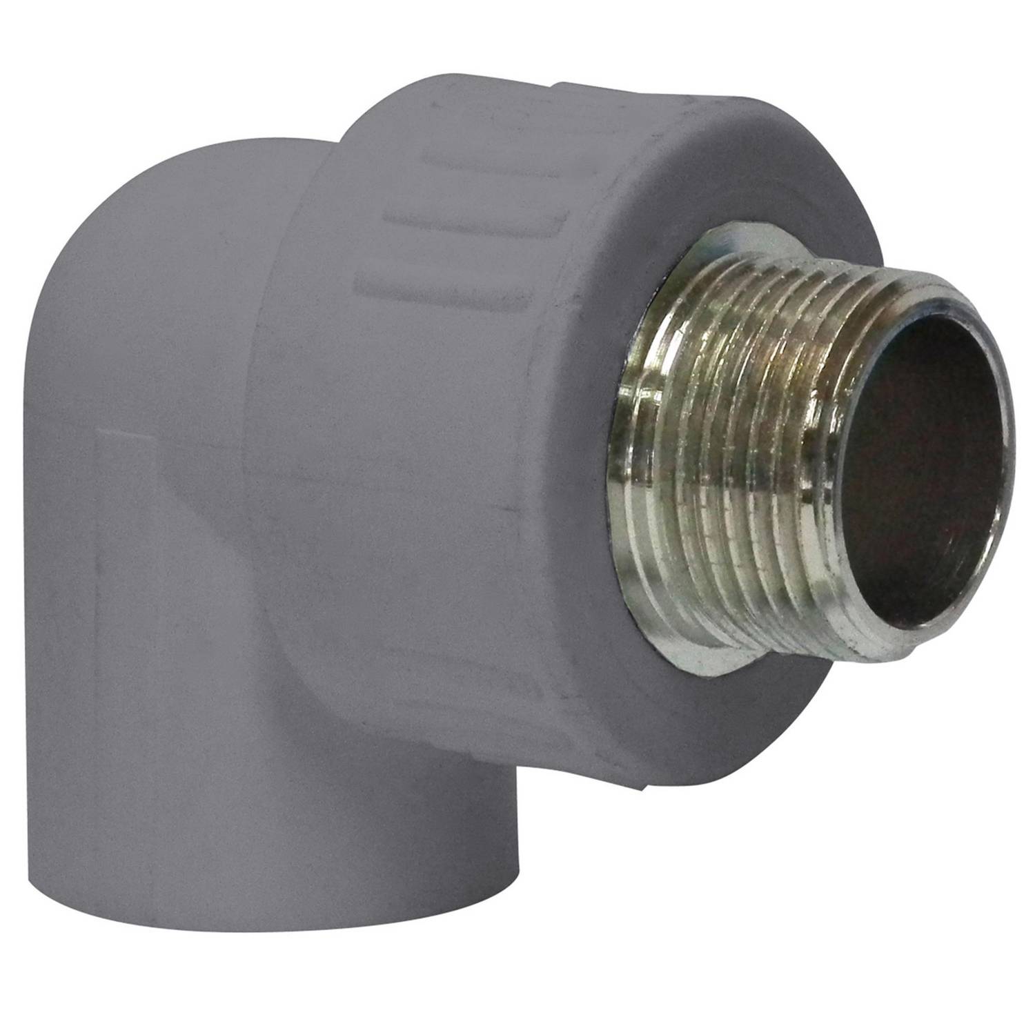 FITTING PPR GRIS CODO PR-R 20X3/4" HE METALICO | FERRETERIA LUCAS