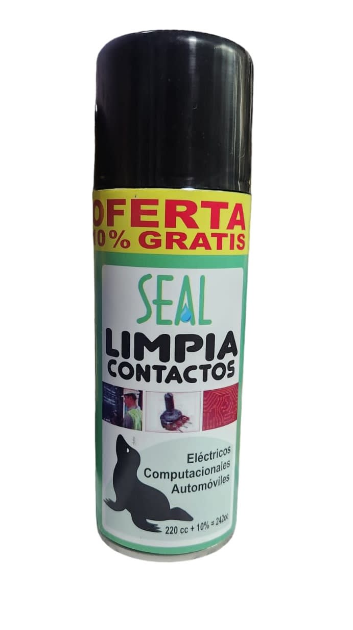 LIMPIA CONTACTO ELECTRICO SEAL 220CC | FERRETERIA LUCAS