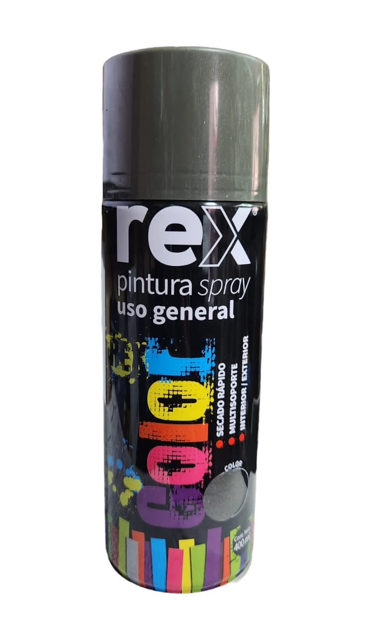 PINTURA SPRAY REX GRAFITO 400ML | FERRETERIA LUCAS