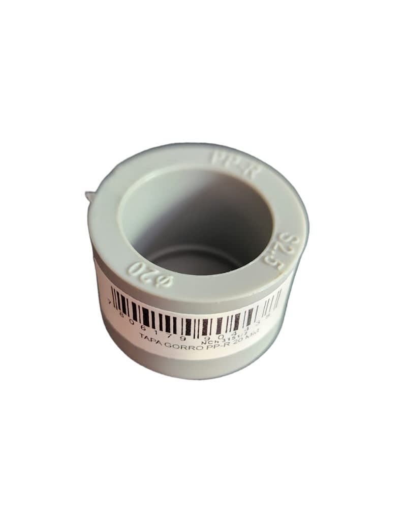 TAPA PPR 20MM GRIS HOFFENS | FERRETERIA LUCAS