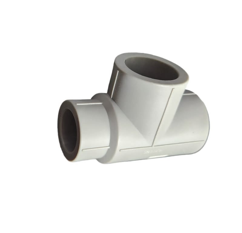 FITTING PPR GRIS TEE REDUCCION PPR 25X25X20 HOFFENS | FERRETERIA LUCAS
