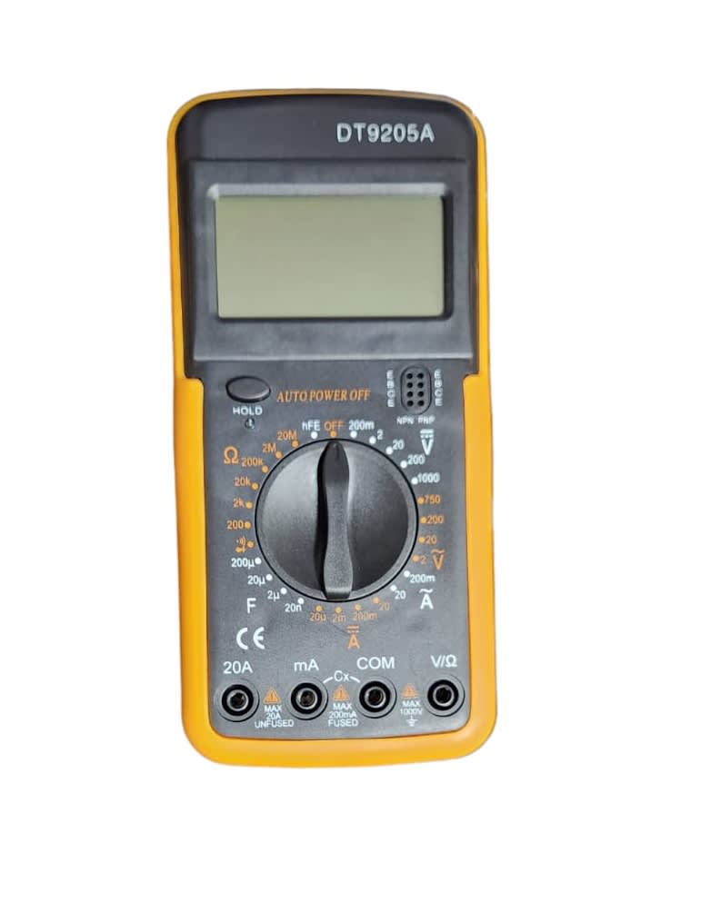 TESTER DIGITAL PANTALLA AMPLIA 750/1000V - 20A(AC/DC) | FERRETERIA LUCAS
