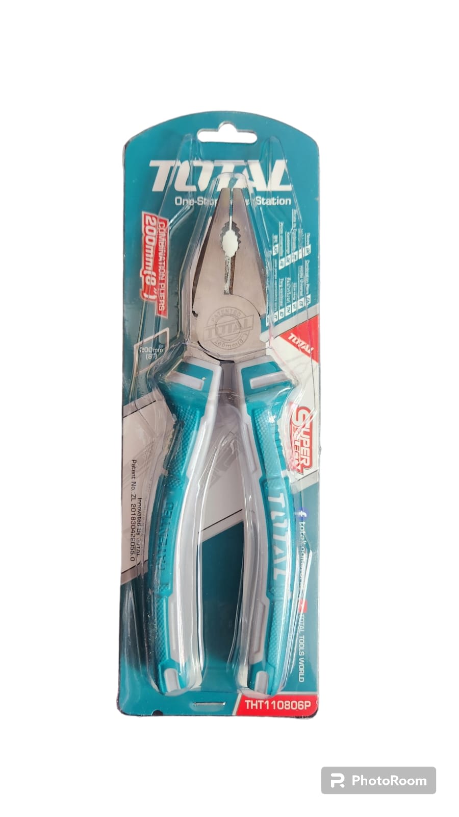 ALICATE UNIVERSAL TOTAL 8PLG INDUSTRIAL | FERRETERIA LUCAS