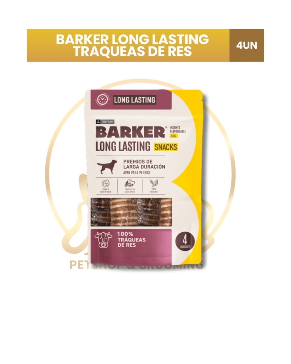 BARKER LONG LASTING TRAQUEAS DE RES | Peludit@s Pet Shop